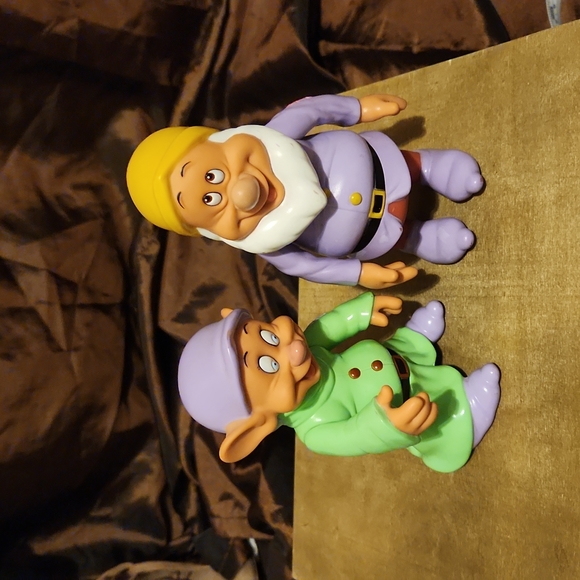 Disney | Toys | Disney Dopey Bashful Figures | Poshmark